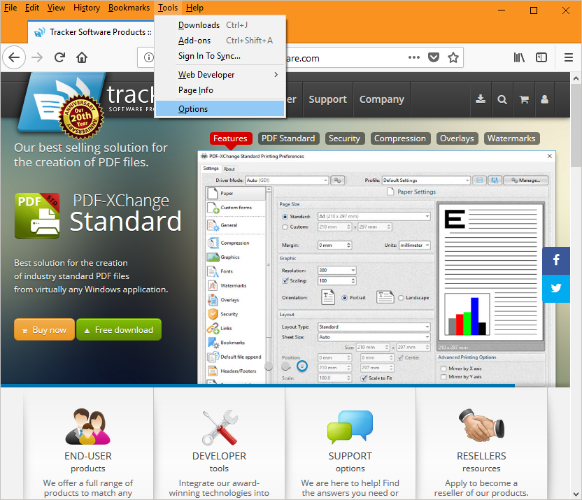 PDF-XChange Co Ltd :: Knowledge Base :: Why can't I open PDF files in a Firefox tab? Why do they ...